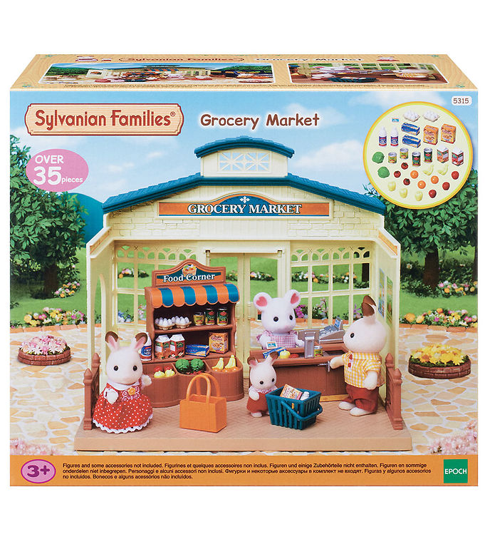 Sylvanian families supermarket store