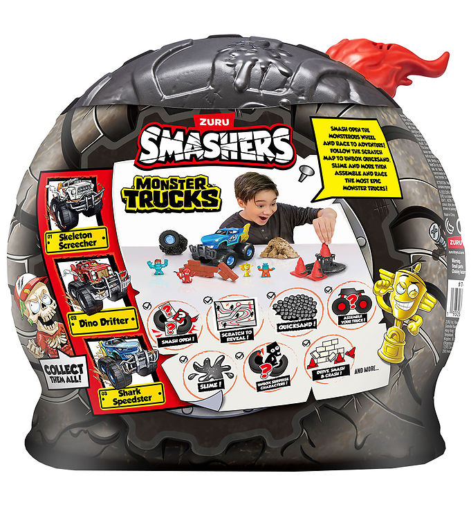 Smashers Speelgoed - Monster Truck Verrassing » Snelle Levering