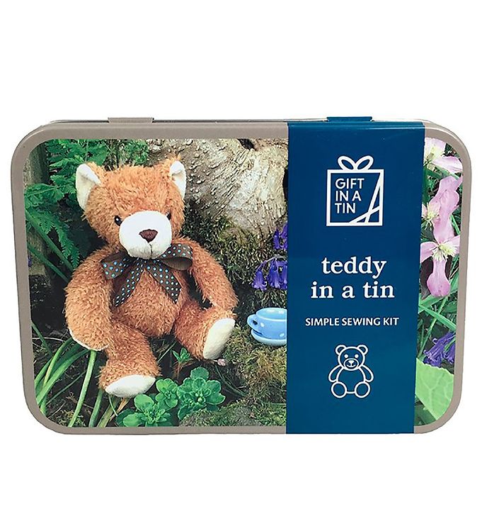 Gift In A Tin Kreasaet Craft Teddy In A Tin KW PT