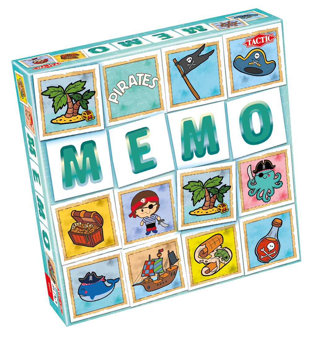 TACTIC Memory Spel - Piraten » Altijd snelle verzending